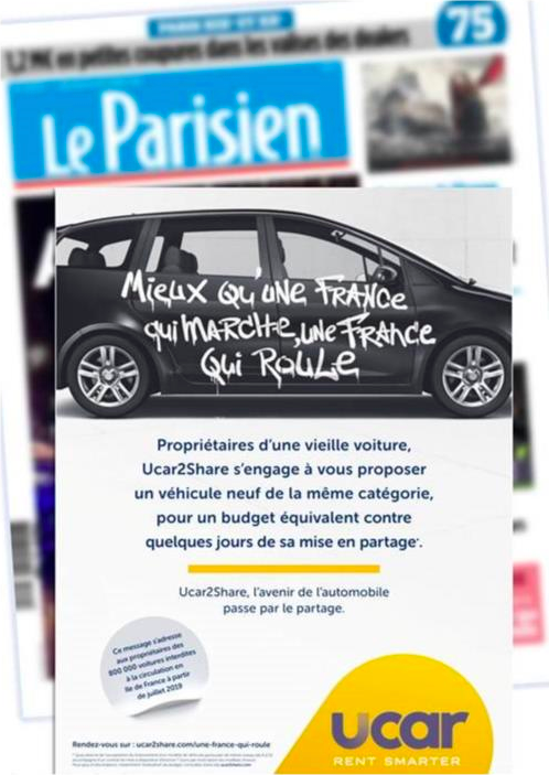 Ucar s’engage pour une France qui roule ! - UCAR